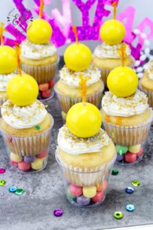 The Best New Years Eve Cupcakes Recipe with Candy