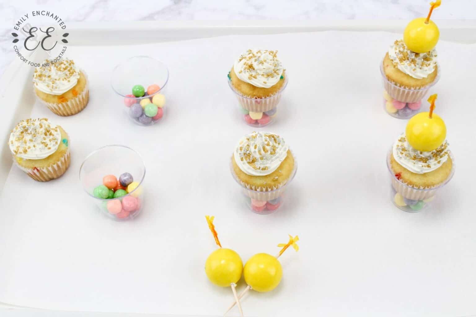 The Best New Years Eve Cupcakes Recipe with Candy