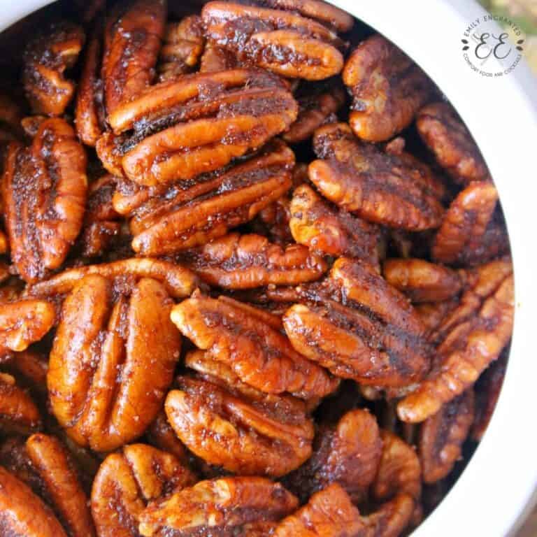 Sweet and Spicy Oven Roasted Pecans Recipe