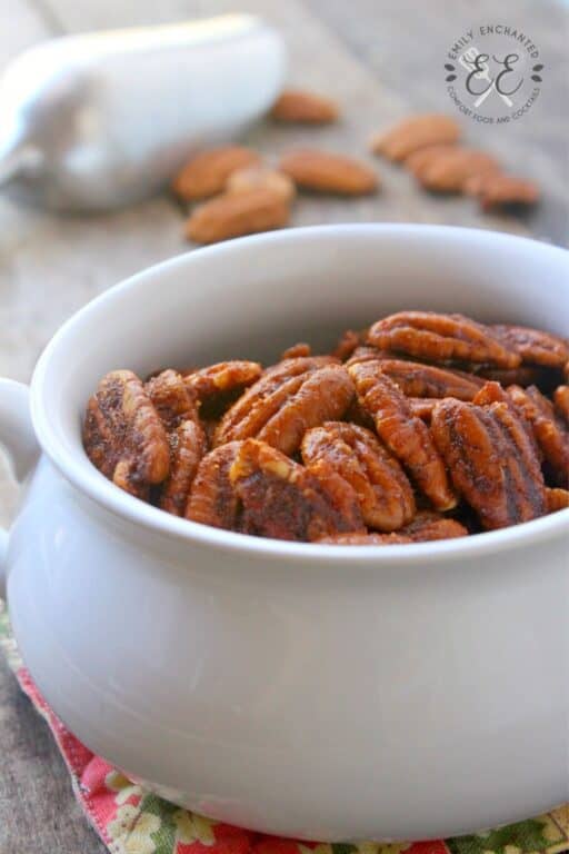 Sweet and Spicy Oven Roasted Pecans Recipe