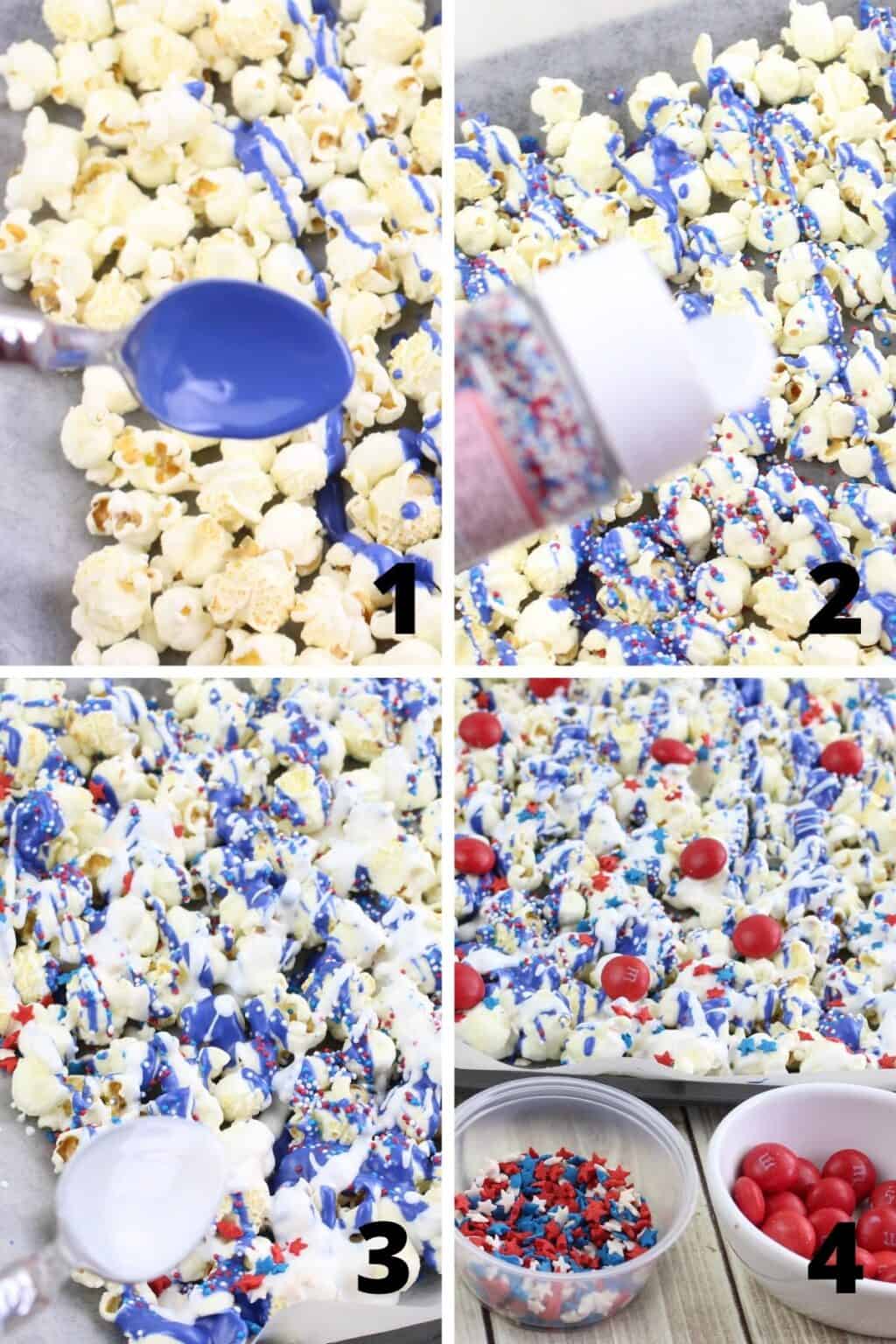 The Best 4th of July Popcorn Recipe (Patriotic Snack)
