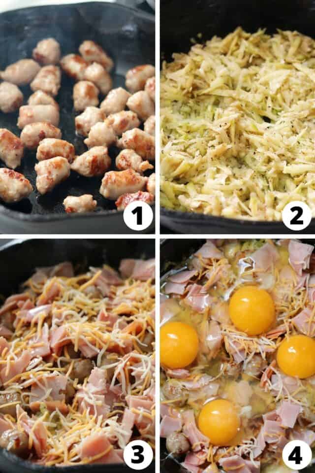 The Best Cowboy Breakfast Skillet Recipe with Eggs