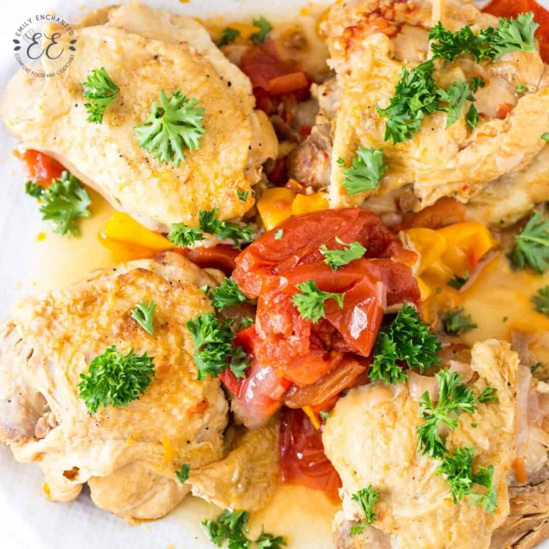 The Best Instant Pot Chicken Cacciatore Recipe