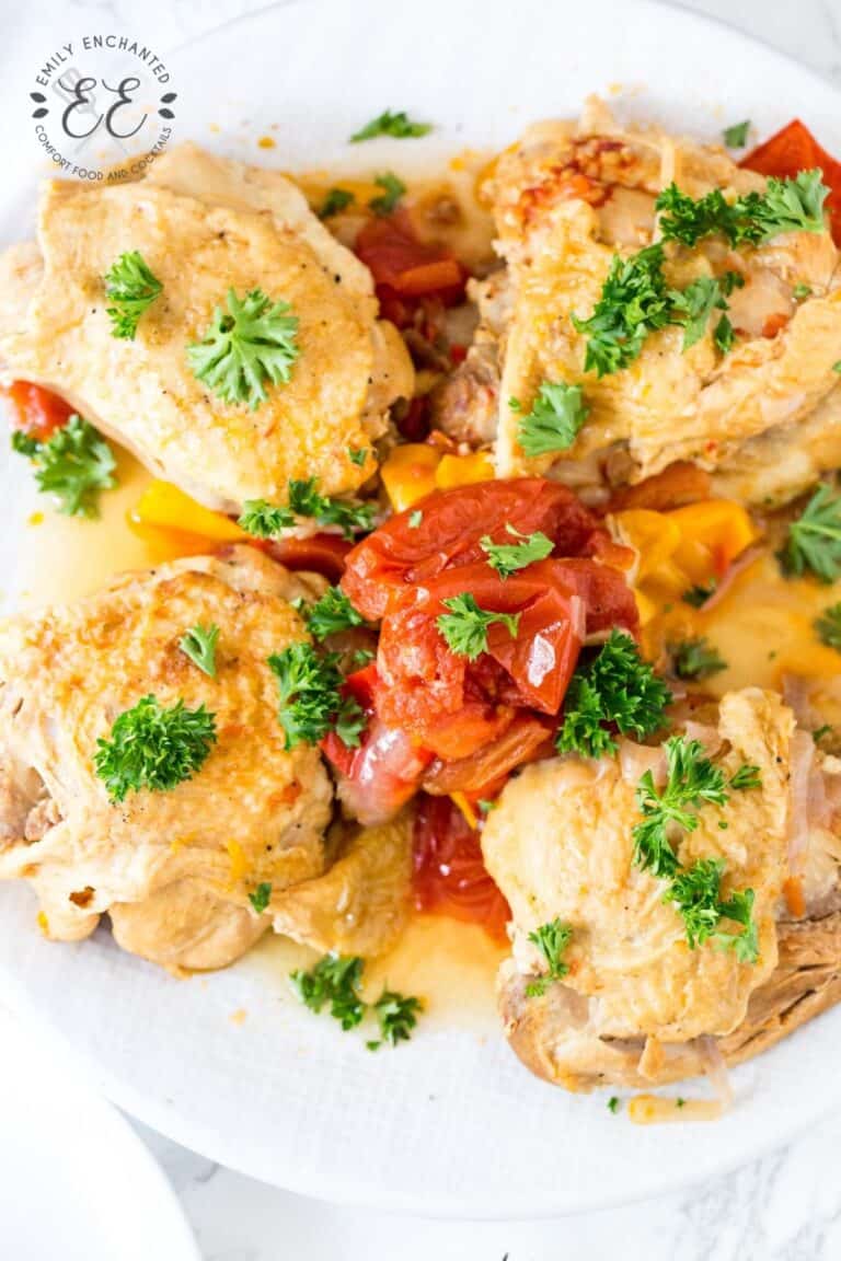 The Best Instant Pot Chicken Cacciatore Recipe