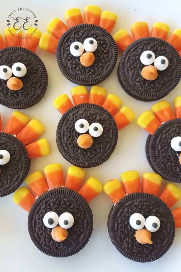 Easy Turkey Cookies Make the Best Thanksgiving Desserts