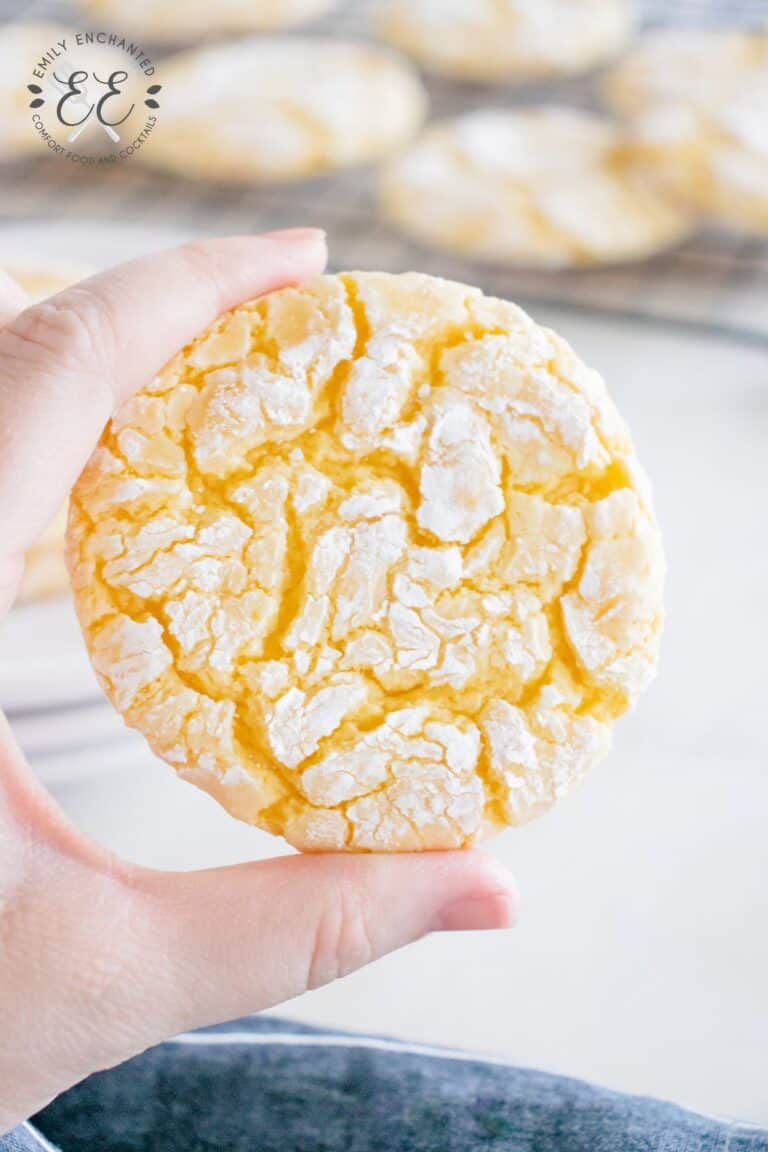 The Best Lemon Snowflake Cookies Recipe with Cake Mix