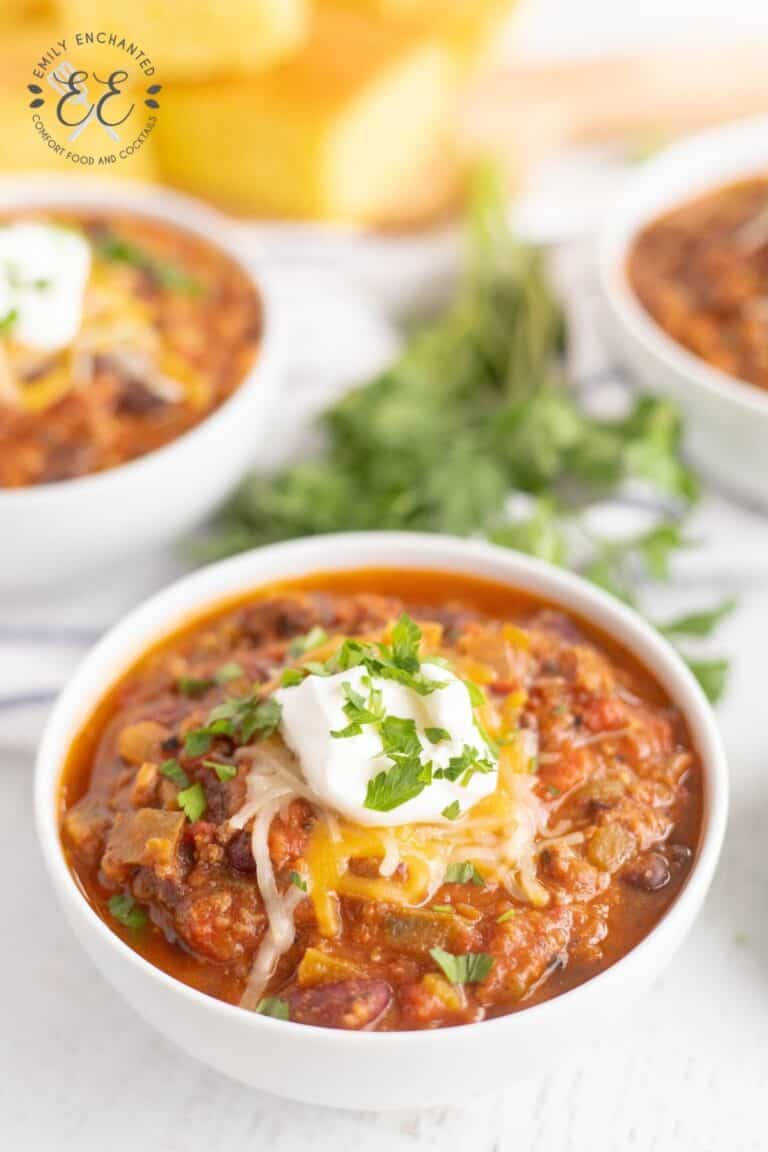 The Best Spicy Chili Recipe Made on the Stove or in a Slow Cooker