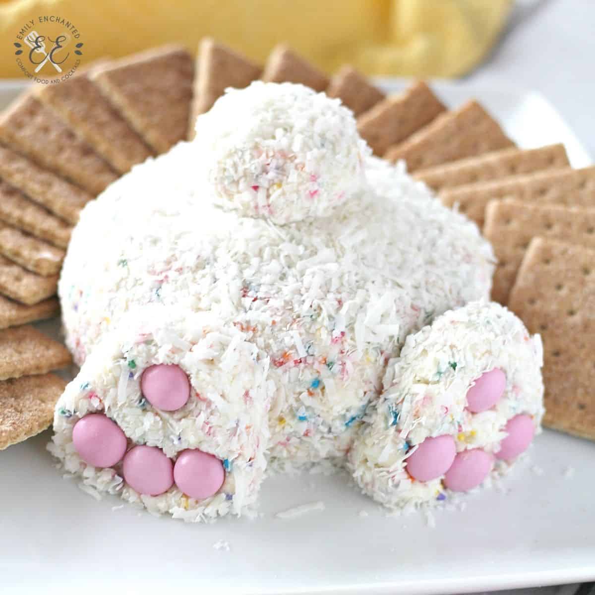 The Best Bunny Butt Cheese Ball Recipe for Easter Dessert