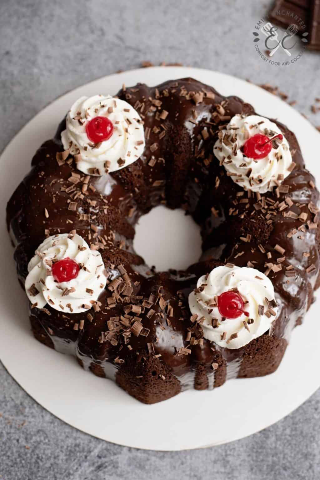 Black Forest Bundt Cake
