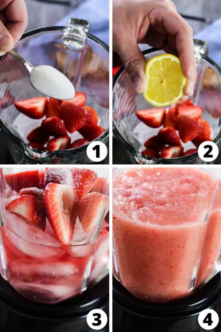 The Best Frozen Rosé (Frosé) Wine Slushie Cocktail Recipe