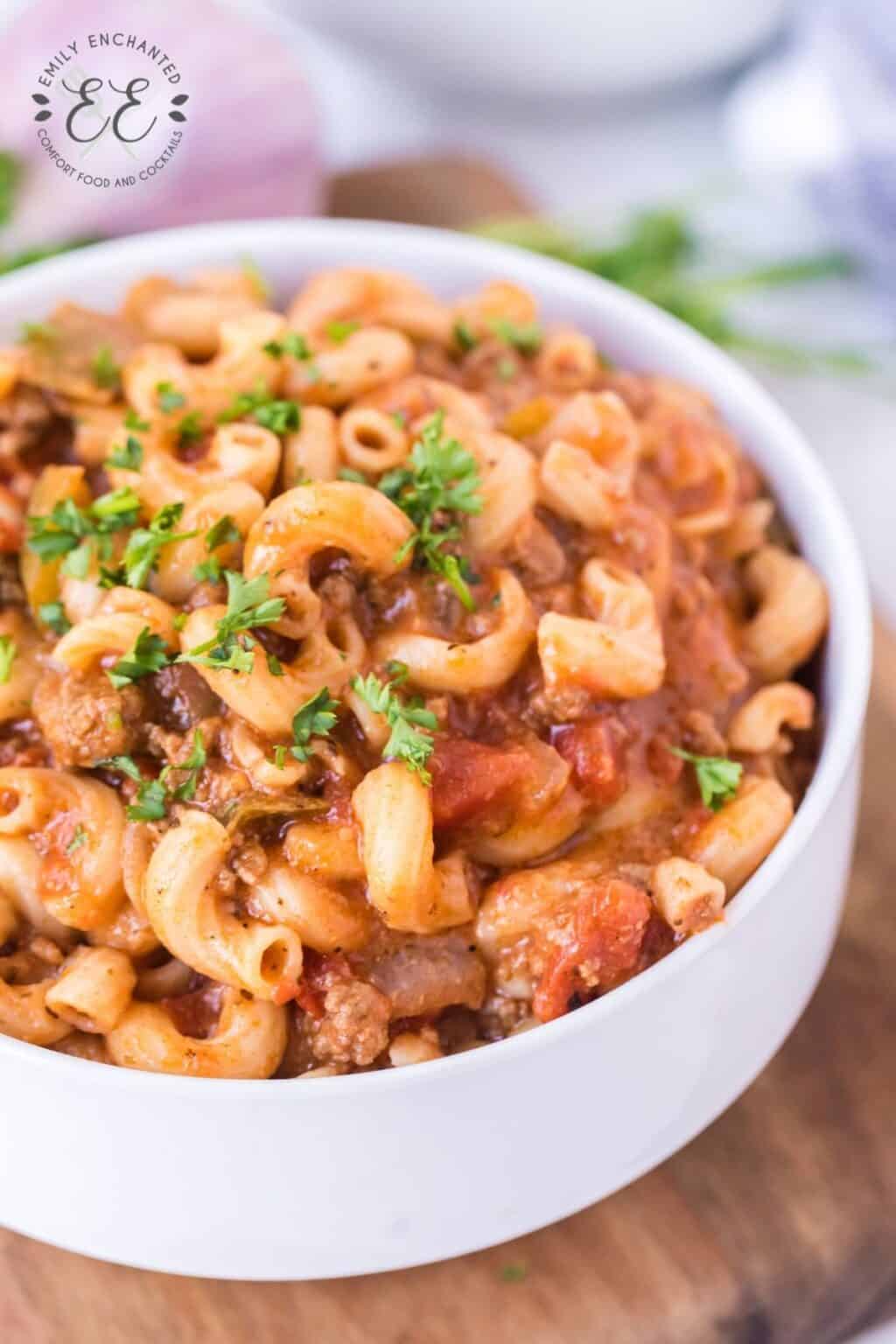 The Best Beef Goulash Recipe with Macaroni