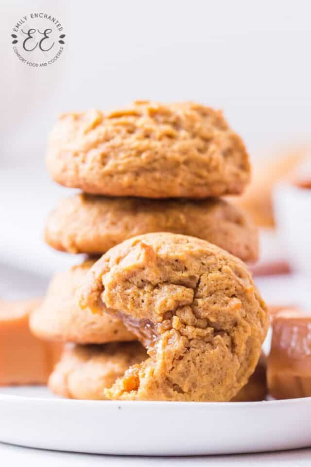 Ultimate Caramel Stuffed Pumpkin Cookies Recipe