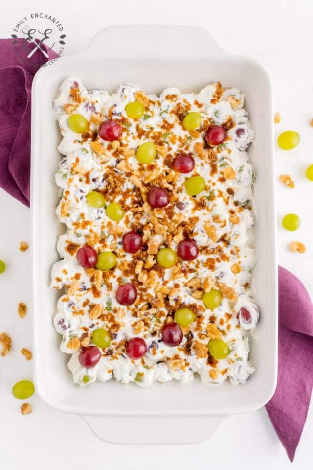 This Indulgent Grape Salad is the Best Dessert Salad Recipe