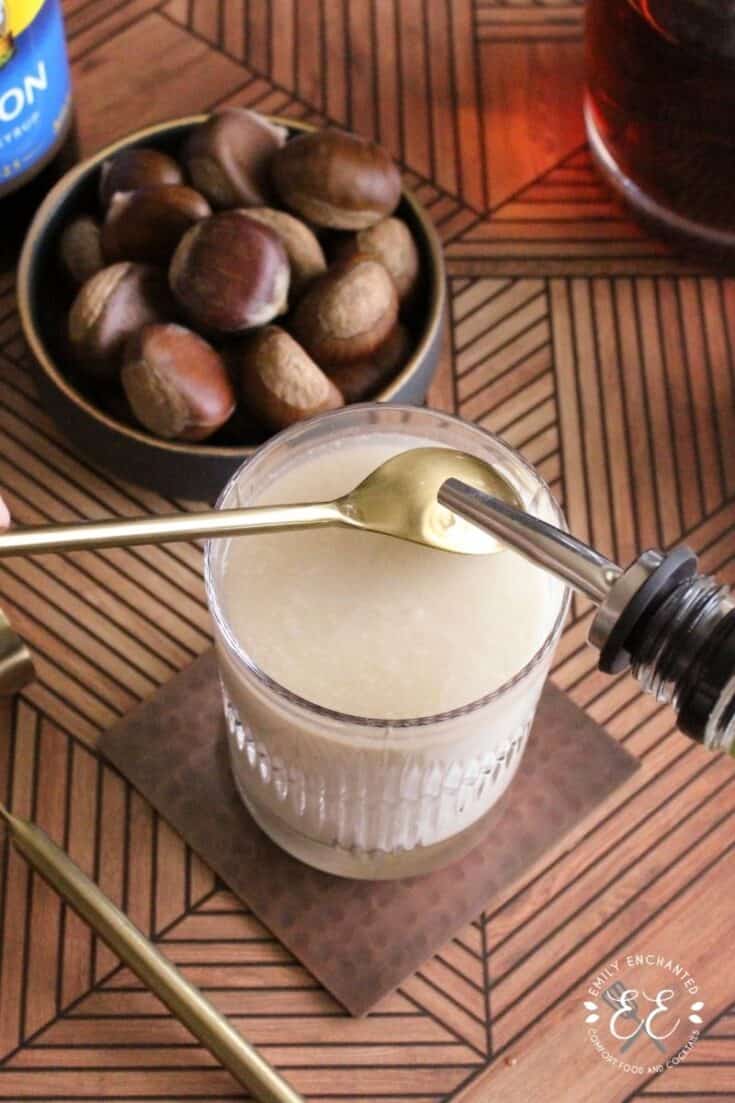 Chestnuts Roasting On An Open Fire Cocktail Perfect for the Holidays
