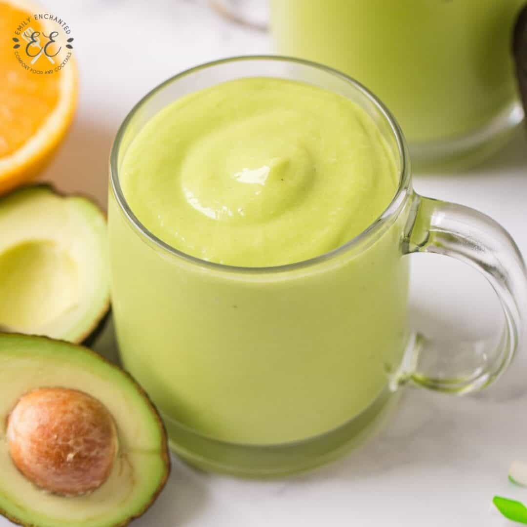 The Best Avocado Smoothie Recipe with Banana and Greek Yogurt