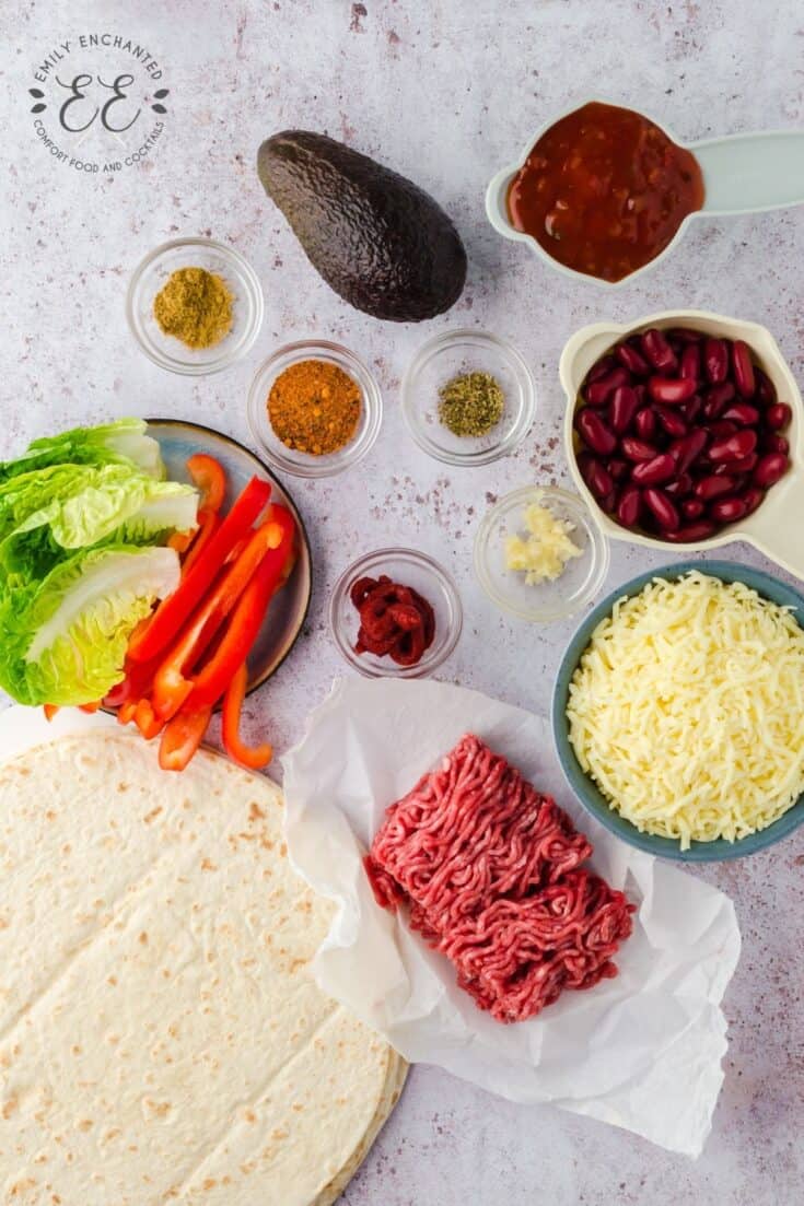 The Best Beef Taco Foldover (Tiktok Tortilla Wrap Hack)