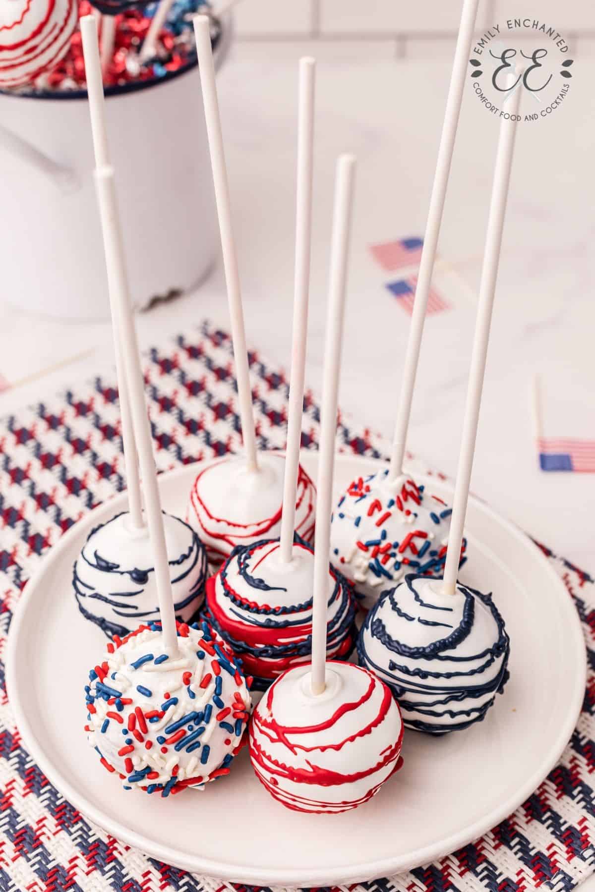 Blue Velvet Cake Pops