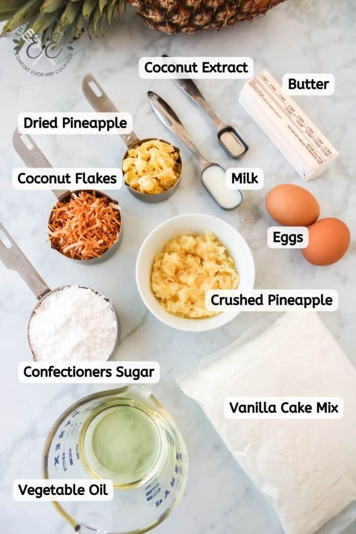 The Best Pina Colada Cookies (Tropical Pineapple Cookies with Coconut)