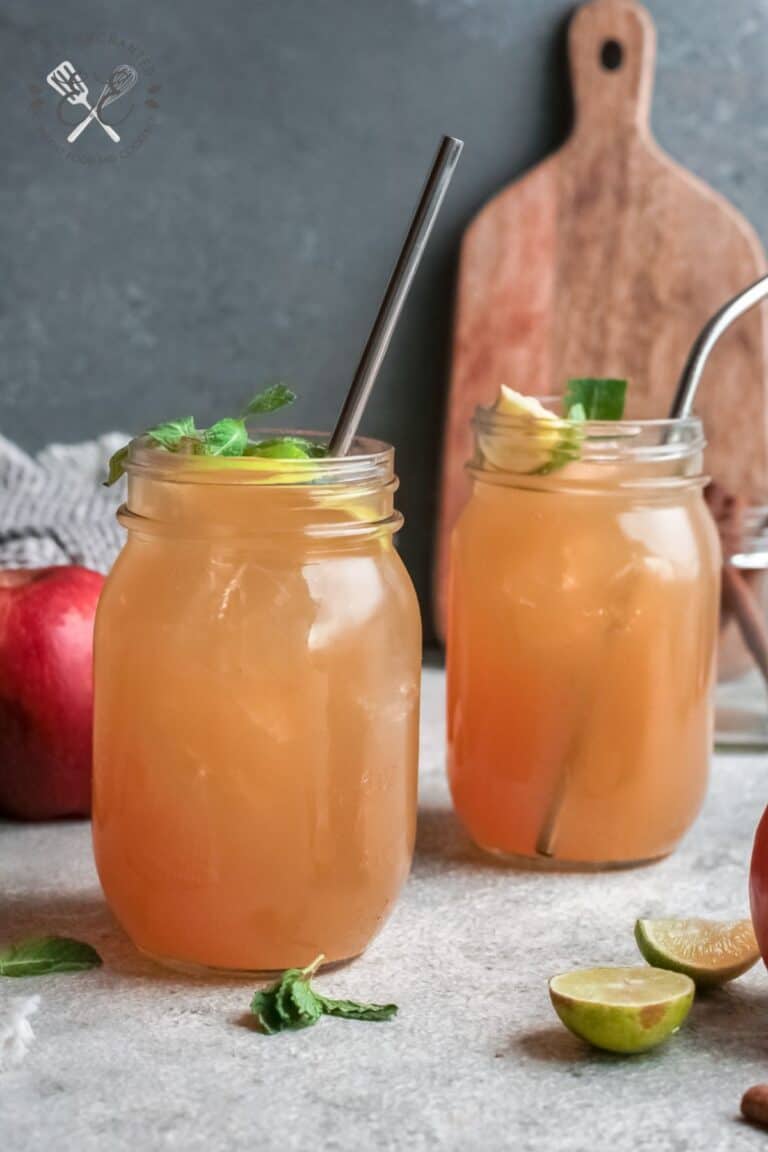 The Best Apple Cider Mojito Fall Cocktail Recipe