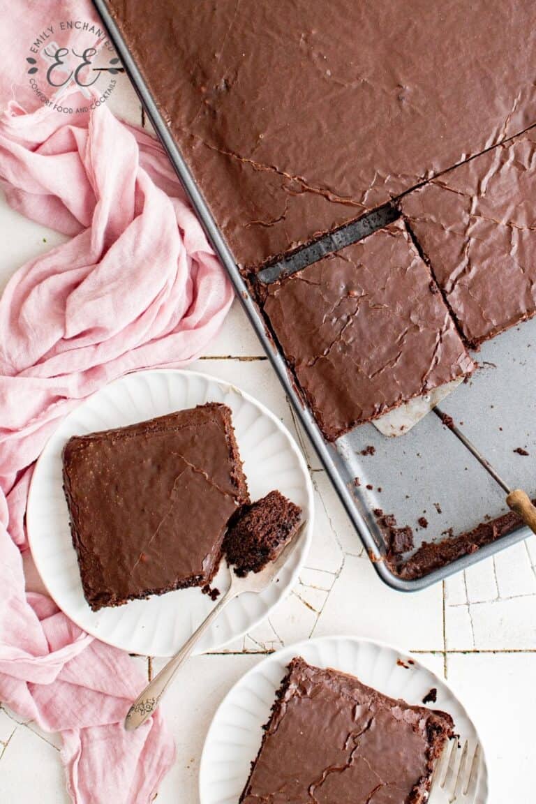 The Best Chocolate Texas Sheet Cake with Chocolate Icing