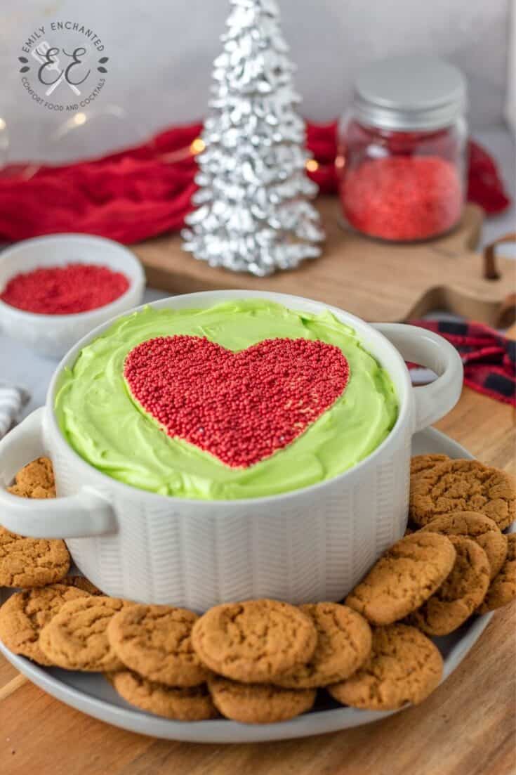 The Best Grinch Dip (Christmas Dessert Dip Recipe)