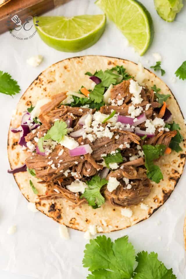 The Best Crock Pot Beef Tacos with Shredded Beef