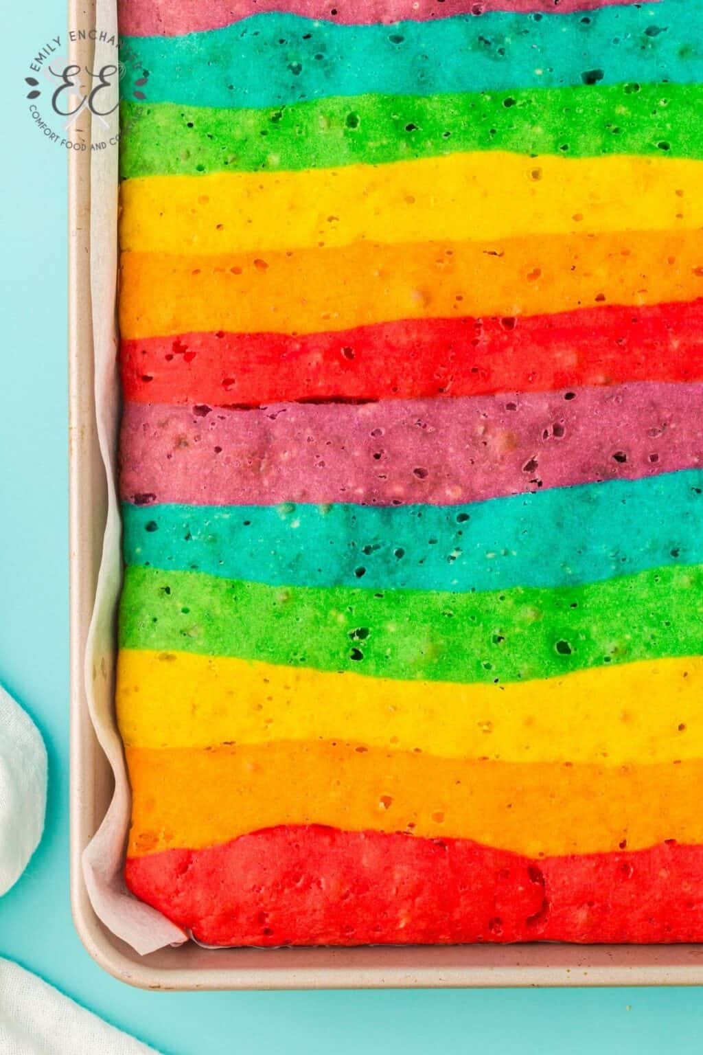 Super Fun and Vibrant Sheet Pan Rainbow Pancakes Recipe for Breakfast