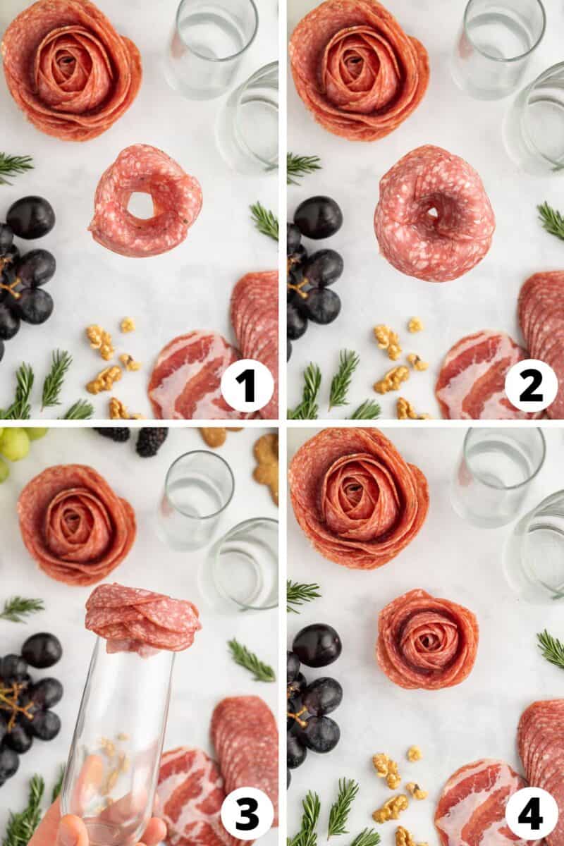 The Best Christmas Wreath Charcuterie Board with Meat & Cheese