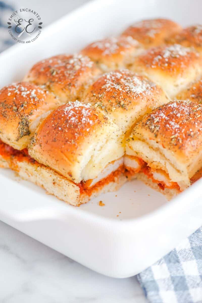 Mouthwatering Chicken Parm Sliders Recipe