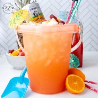 Most Refreshing Beach Bucket Cocktail - Fun Pool Party Drink