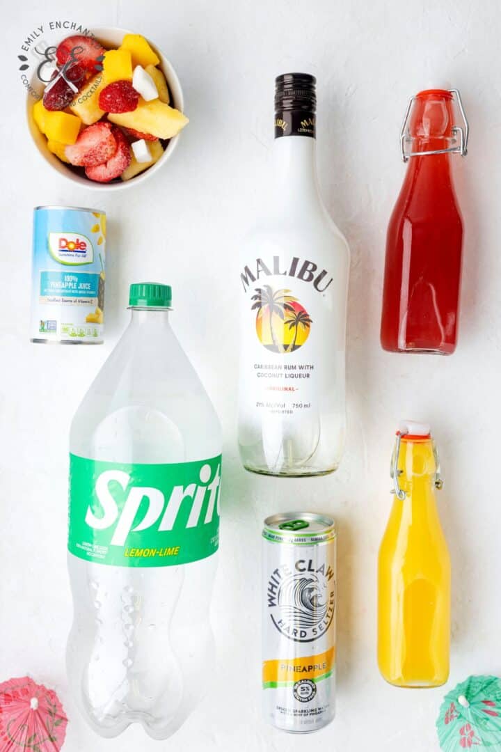 Most Refreshing Beach Bucket Cocktail - Fun Pool Party Drink