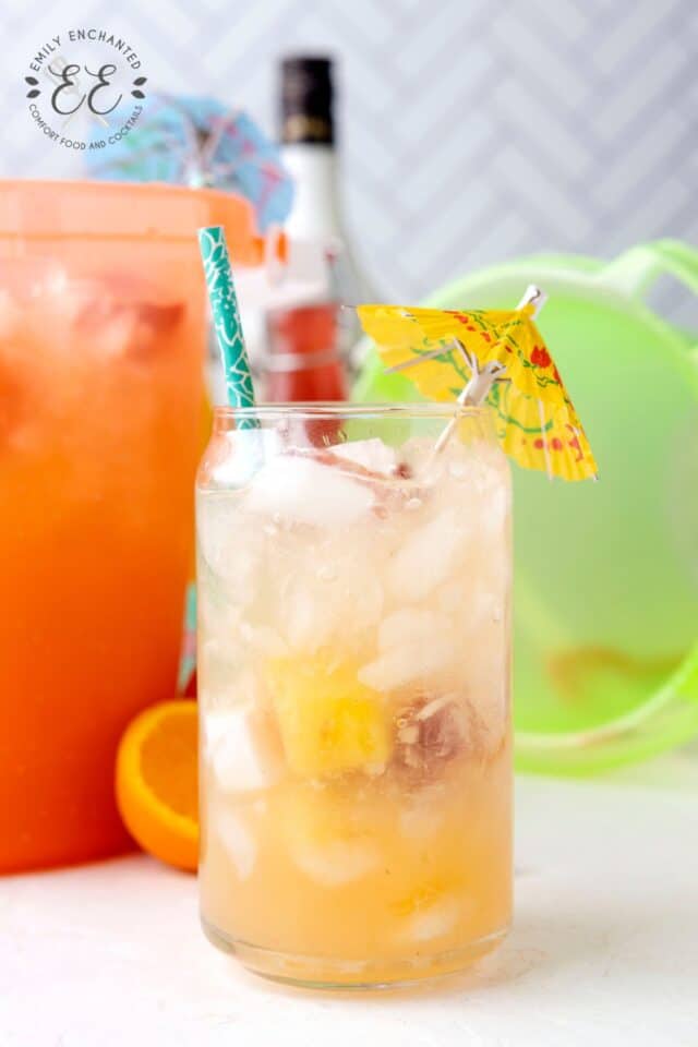Most Refreshing Beach Bucket Cocktail - Fun Pool Party Drink