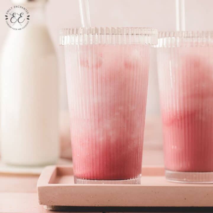 Iced Pink Latte Recipe (aka Beetroot Latte)