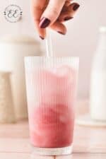 Iced Pink Latte Recipe (aka Beetroot Latte)