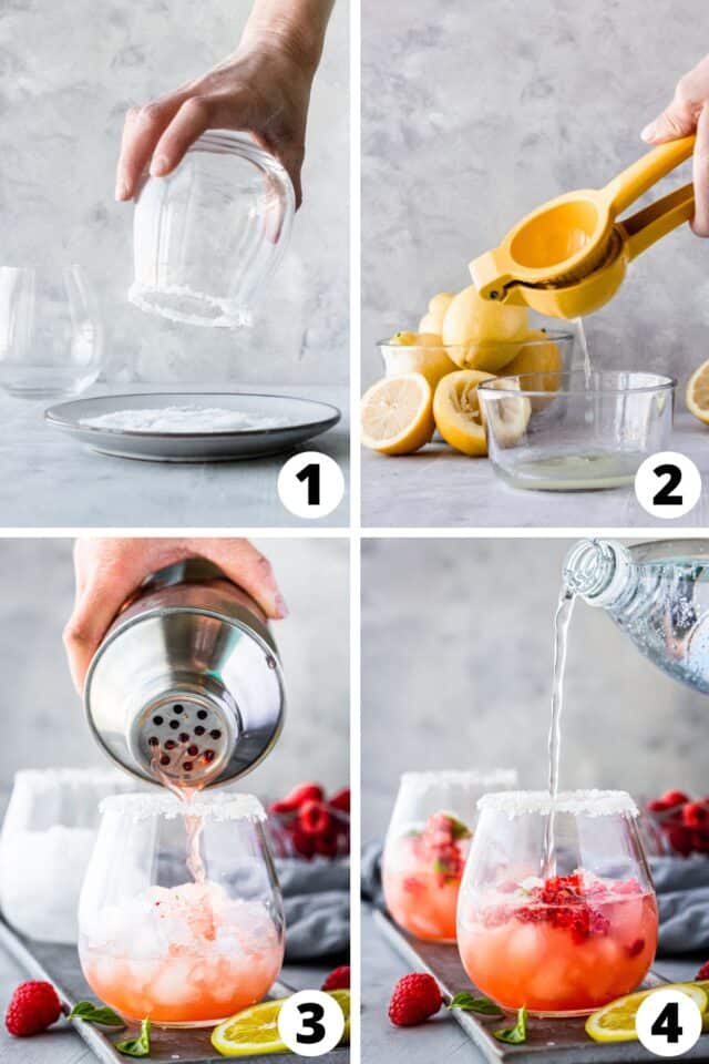 Raspberry Basil Chilton (A Vodka Cocktail Perfect for Summer)