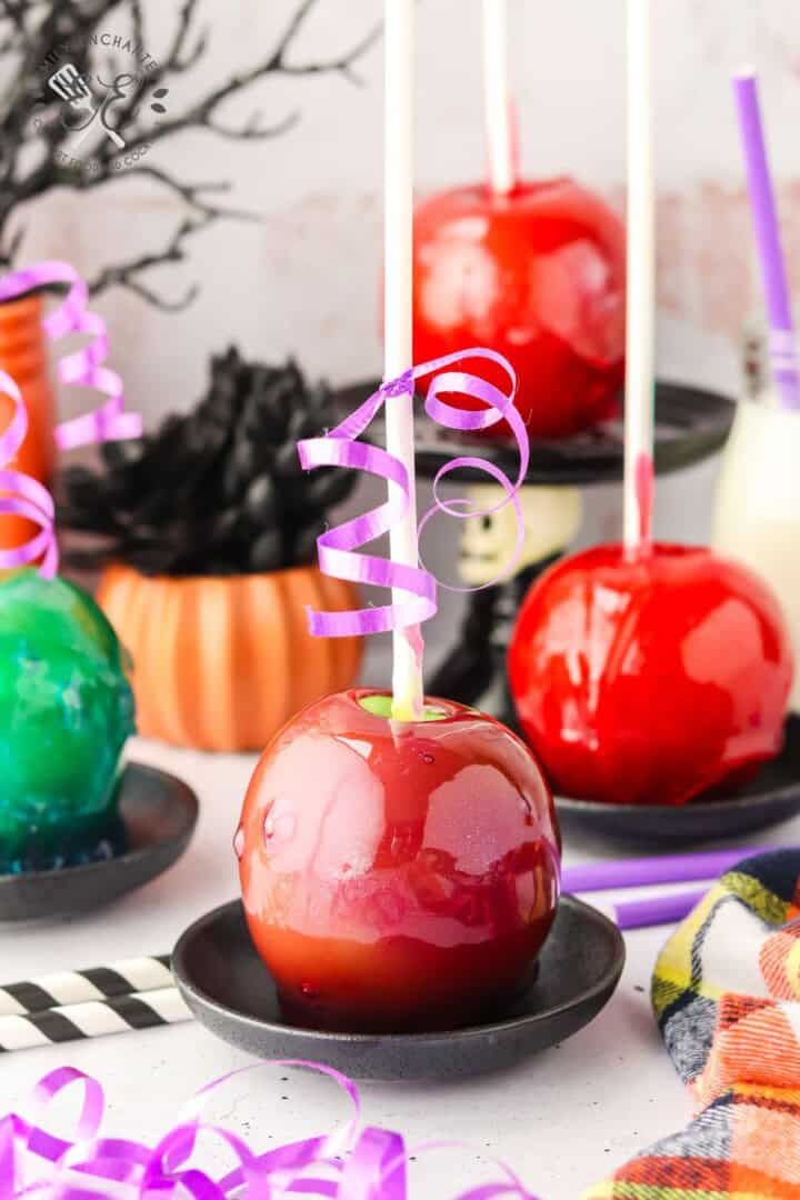 Easy Jolly Rancher Candy Apple Recipe for Halloween