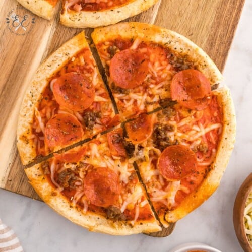 Easy Personal Air Fryer Pizza Recipe